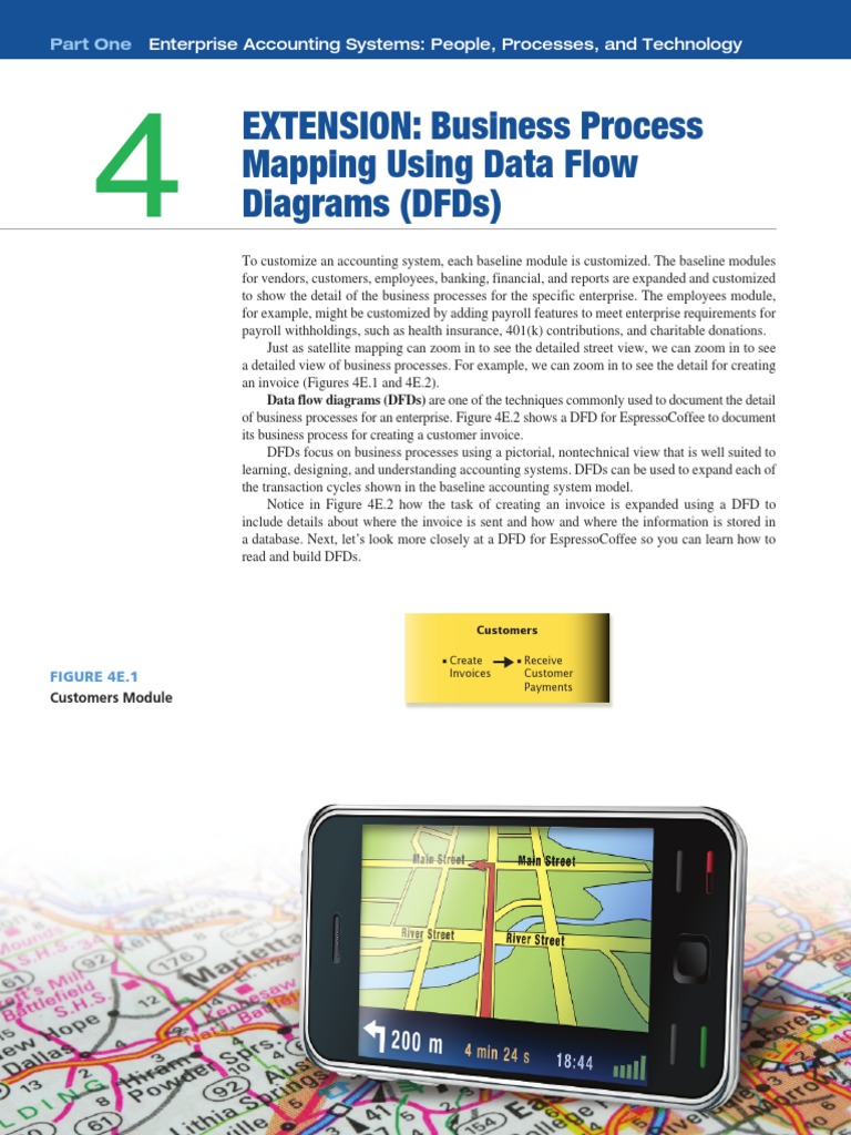 Extension: Business Process Mapping Using Data Flow Diagrams (DFDS) | PDF | Computer Data ...