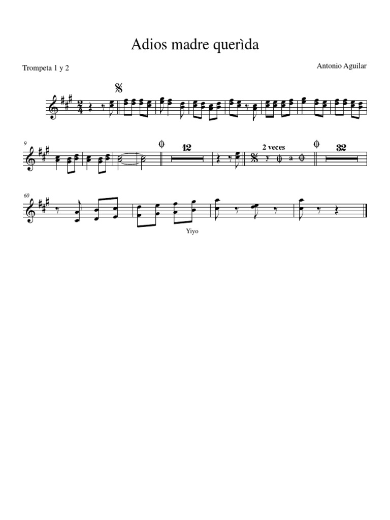 Adios Madre Querìda | PDF