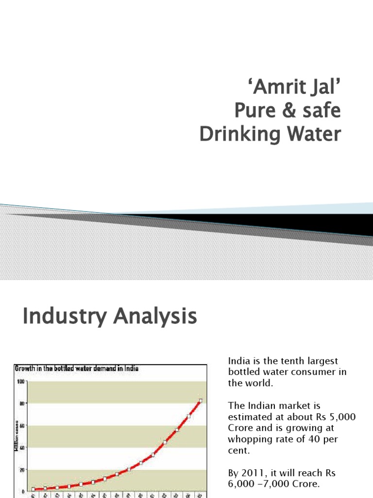 Amrit Jal' Pure & Safe Drinking Water | PDF | Brand | Bottled Water