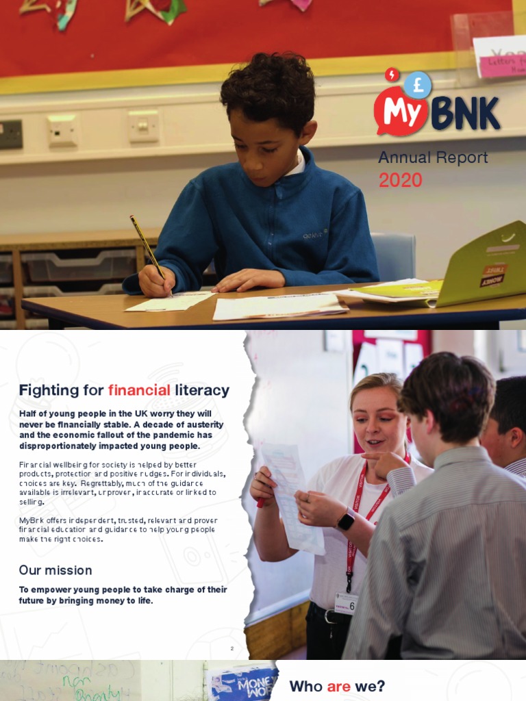 Annual Report - MyBnk - 2020 | PDF | Financial Literacy | Educational ...