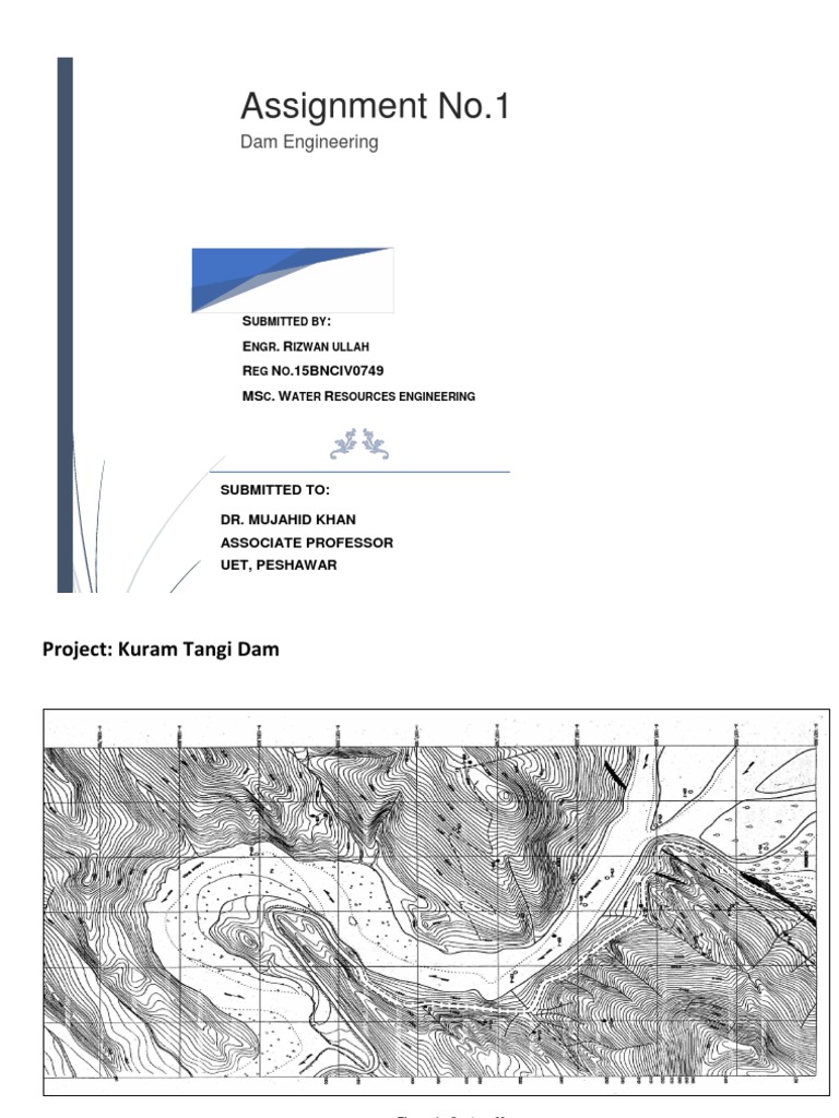 Assignment No.1: Dam Engineering | PDF | Sea Level | Dam