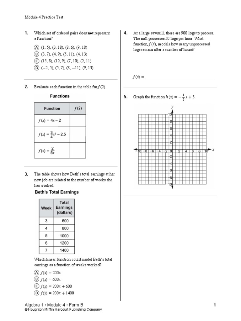 Module 4 Practice Quiz | Download Free PDF | Function (Mathematics ...