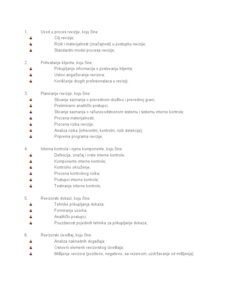 Teorije Revizija Primer | PDF