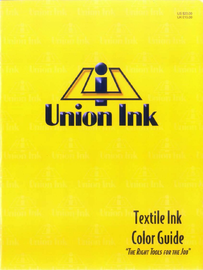 Union Ink Color Card | PDF