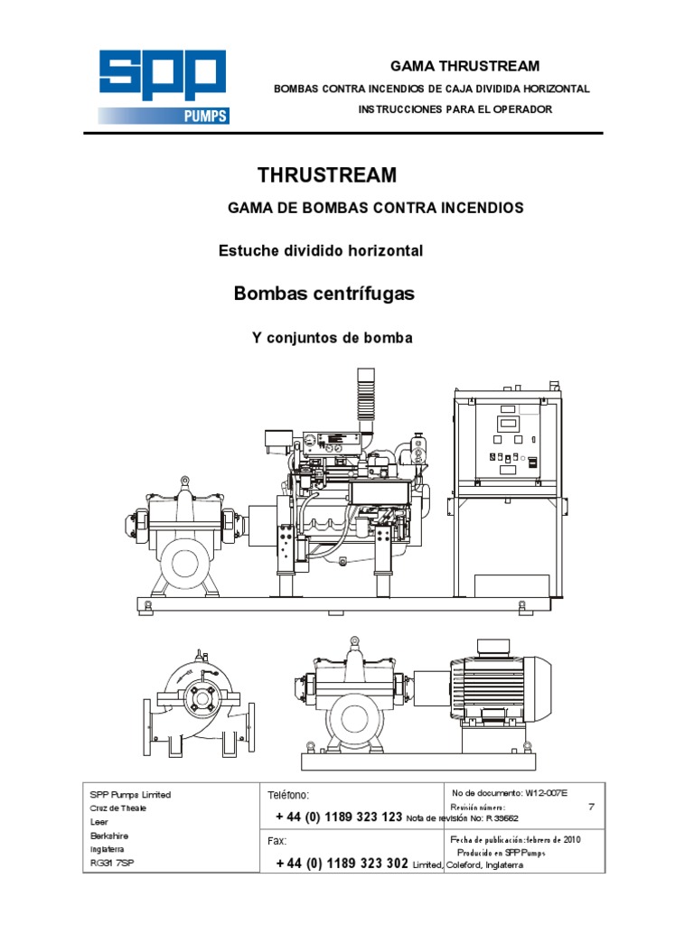 ThruStream Operators Instructions - W12-007Erev07.en - Es | PDF | Bomba ...