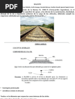1balasto y Subbalasto | PDF | Ingeniero civil | Ingeniería de Edificación