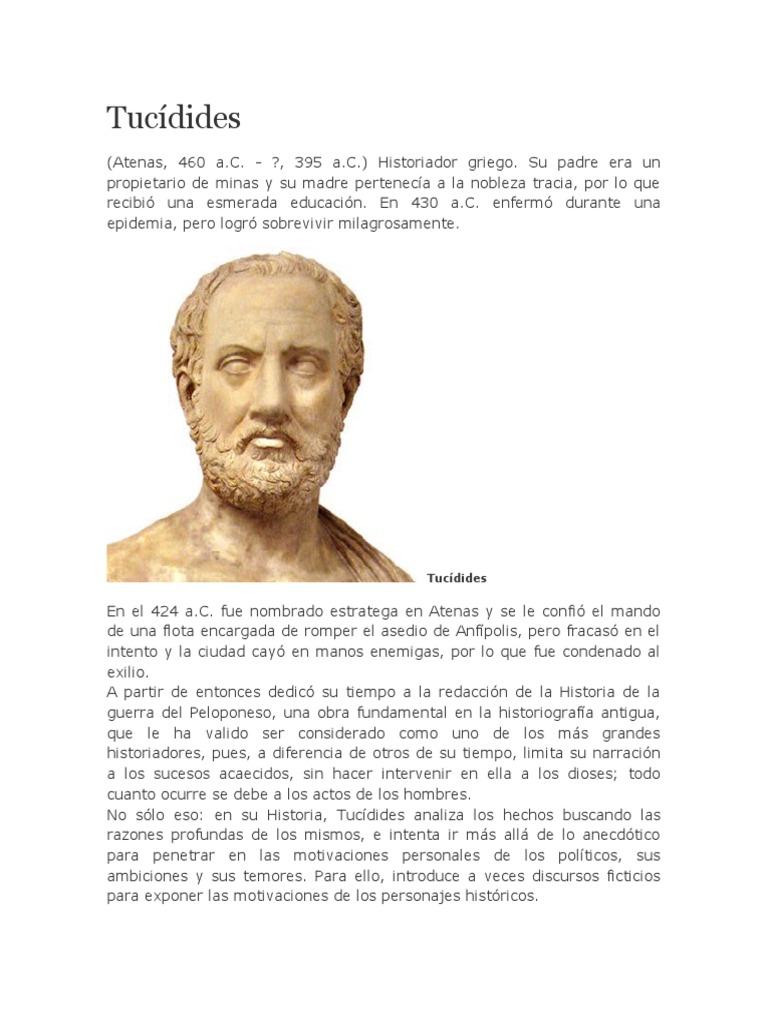 Tucídides | PDF