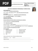 Itca-F-618 Solicitud de Servicio Social | PDF