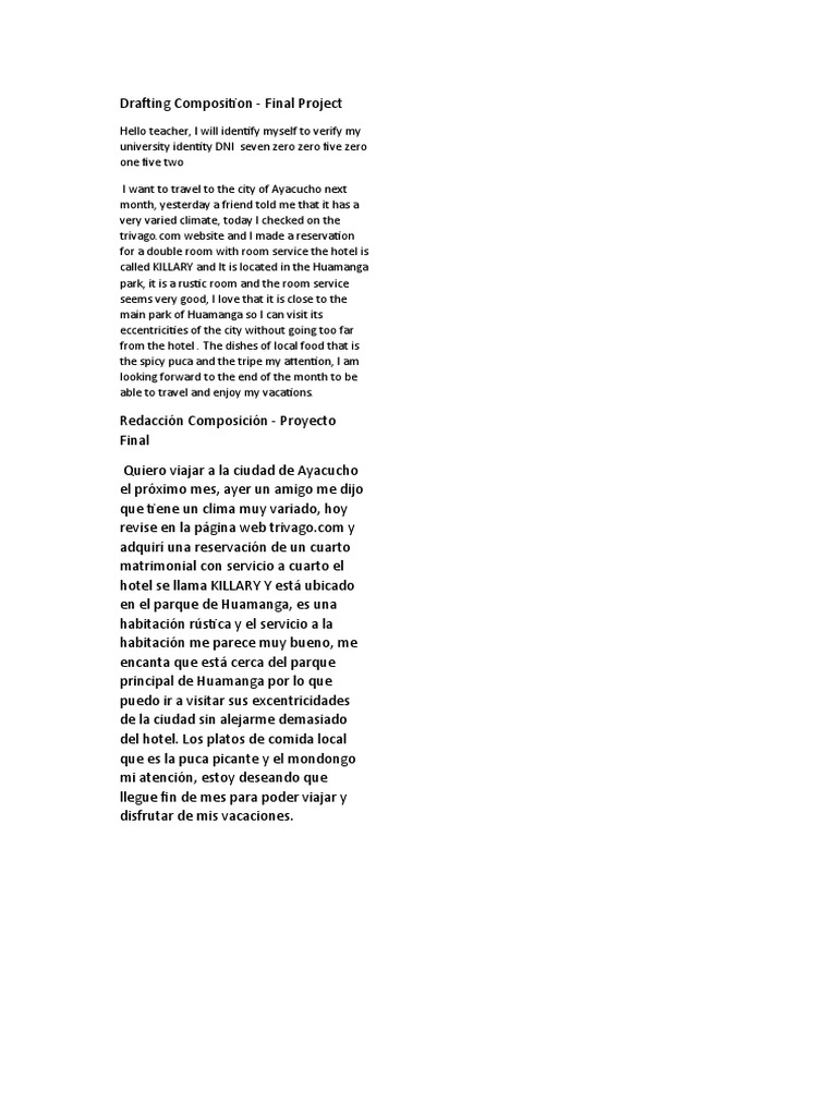 Drafting Composition | PDF