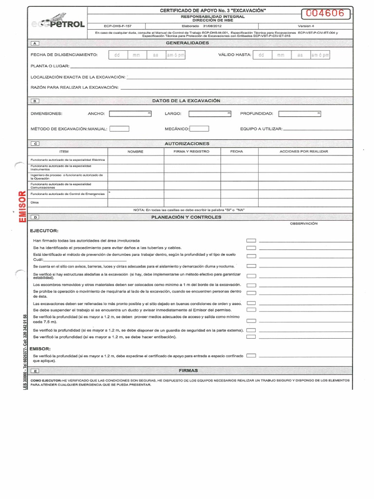 Certificado de Apoyo | PDF