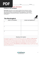 Chapter 16 Reading Sample Answers | PDF | To Kill A Mockingbird | Violence