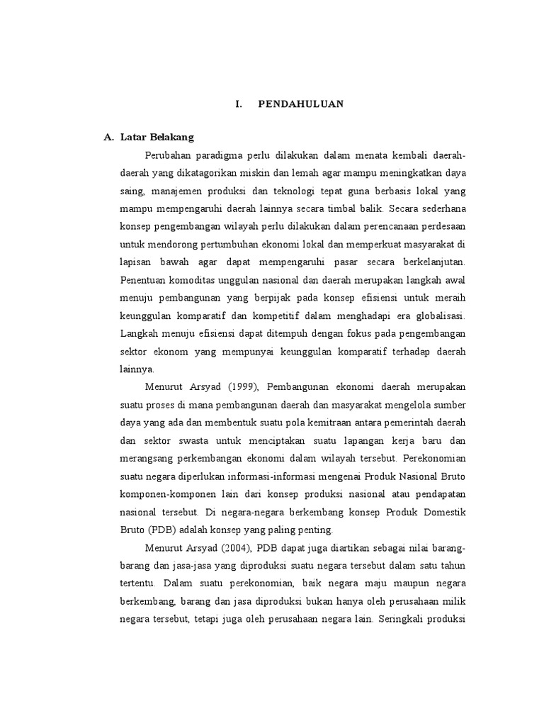 Pendahuluan PPW | PDF | Ilmu Sosial