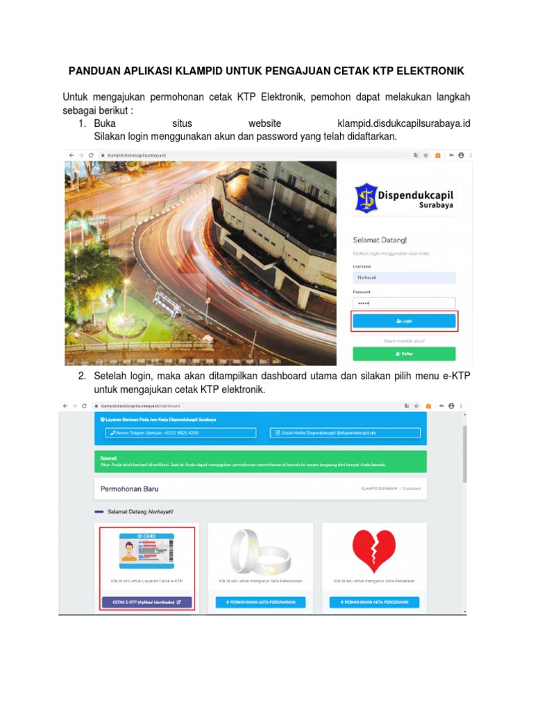 Panduan Cetak EKTP | PDF | Komputer