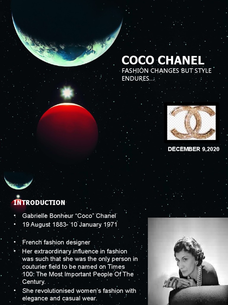 Coco Chanel: Fashion Changes But Style Endures | PDF | Cultural Trends ...
