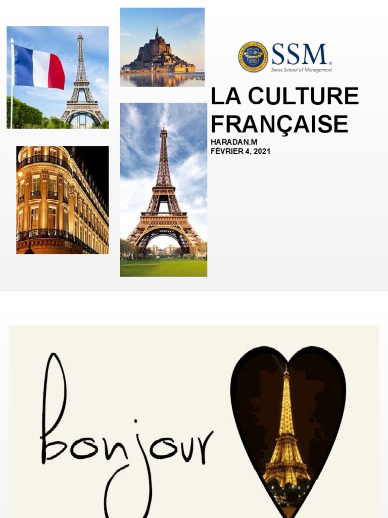 La Culture Francaise 1 | PDF