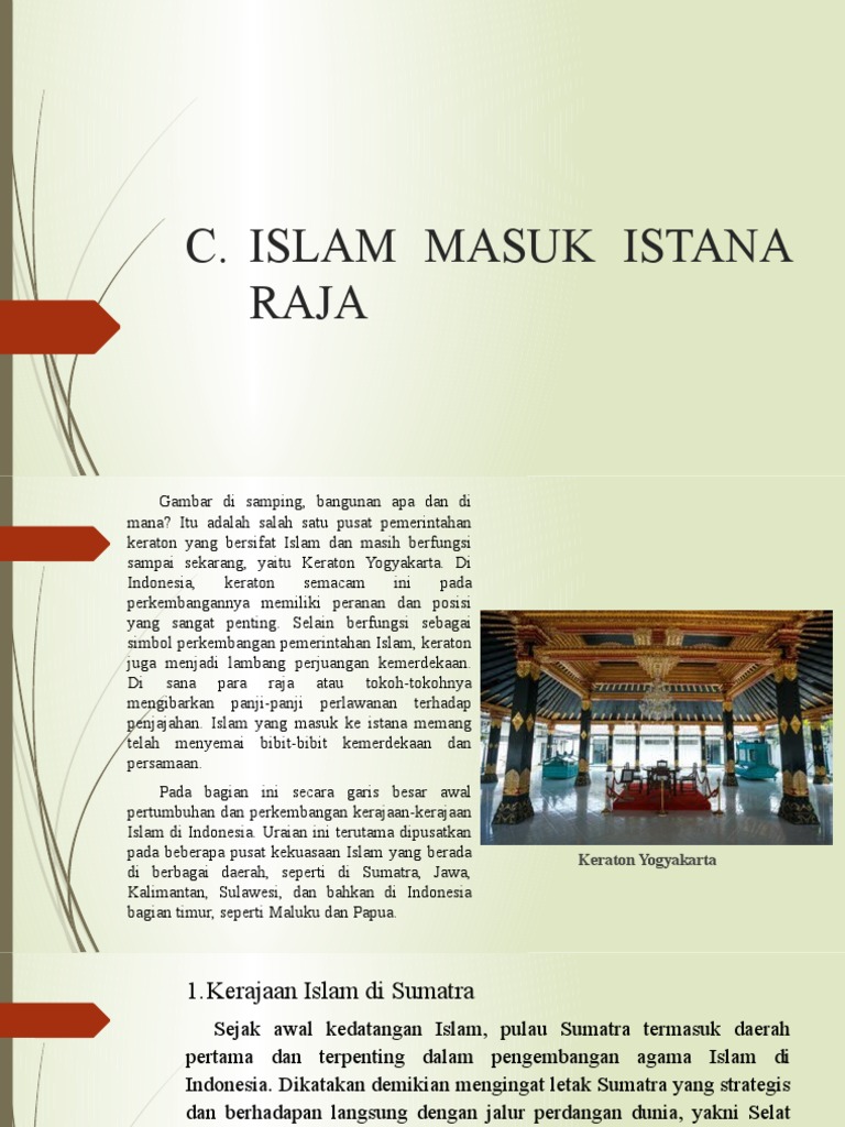 Islam Masuk Istana Raja | PDF