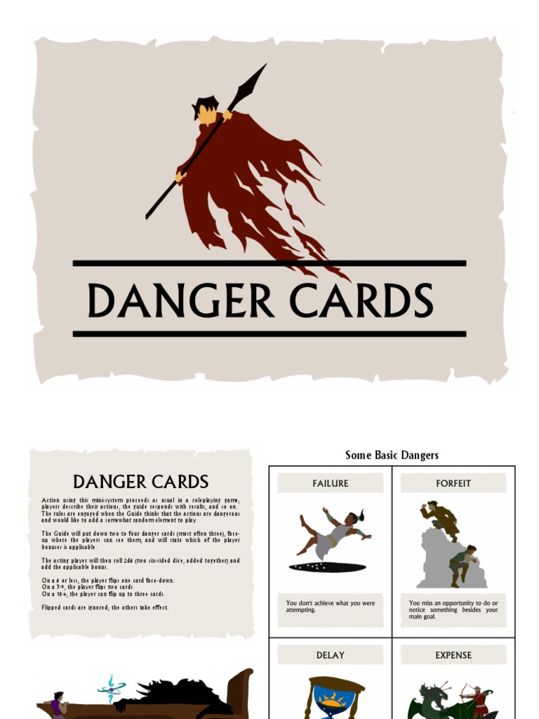 Danger Cards | PDF | Leisure