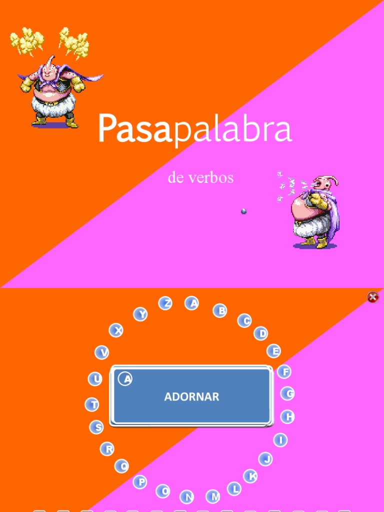 Pasapalabra de Verbos | PDF