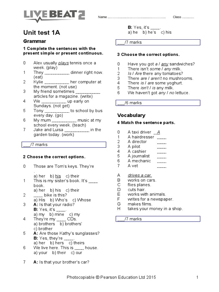 Live Beat 2 - Assessment Task 1A | PDF