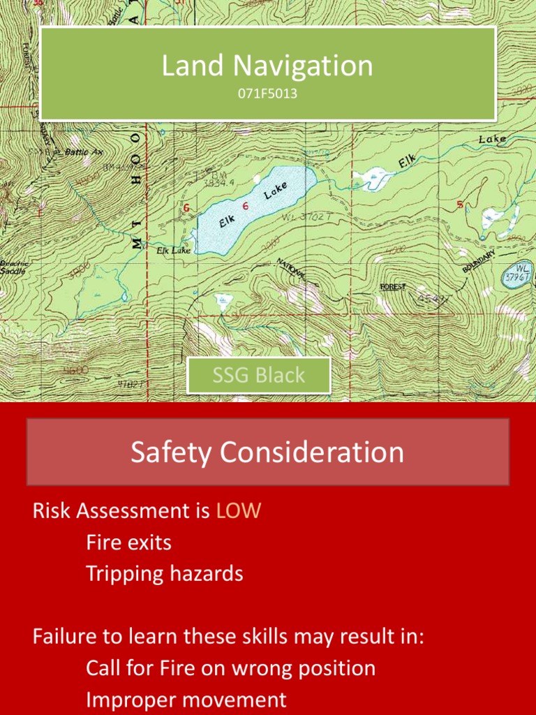 Land Navigation | PDF | Compass | Physical Geography