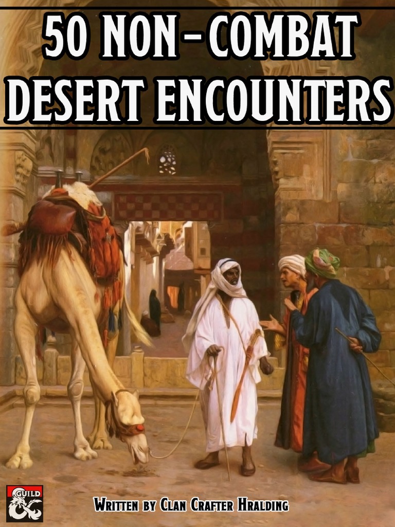 50 Desert Encounters 11 | PDF | Wizards Of The Coast | Dungeons & Dragons