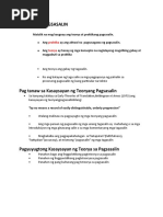 Lesson 6 Mga Uri NG Pagsasalin PDF | PDF