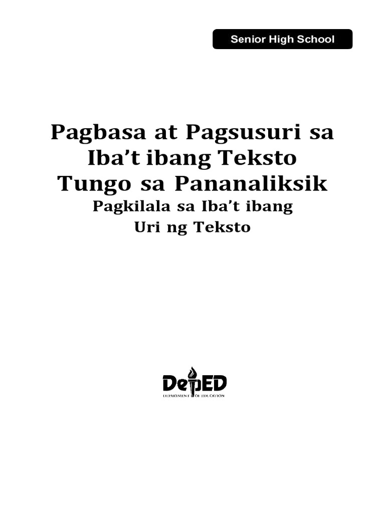 Pagbasa | PDF
