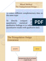 Convergent Parallel Mixed Method Design | PDF | Data | Quantitative ...