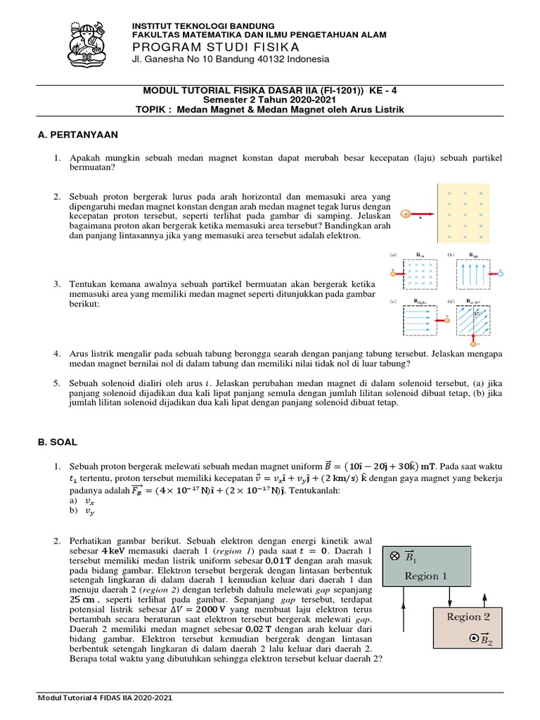 Soal Modul Tutorial 4 FIDAS IIA 2020-2021 | PDF