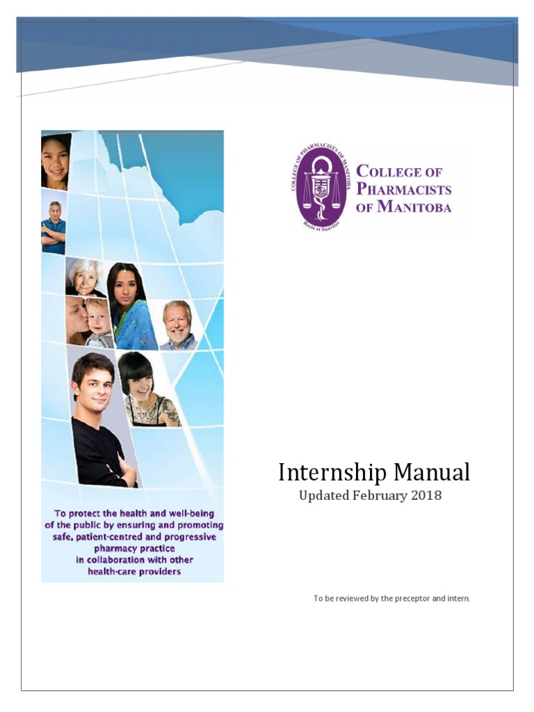 Sample Internship Training Plan Template | Download Free PDF | Pharmacy ...