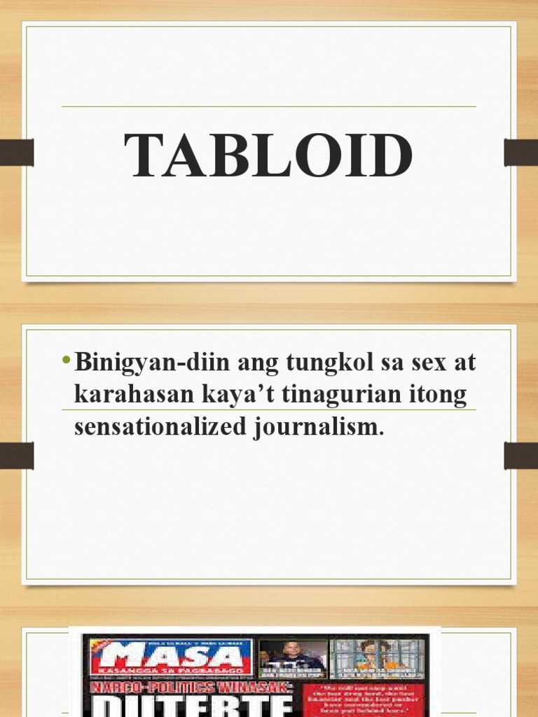Tabloid | PDF