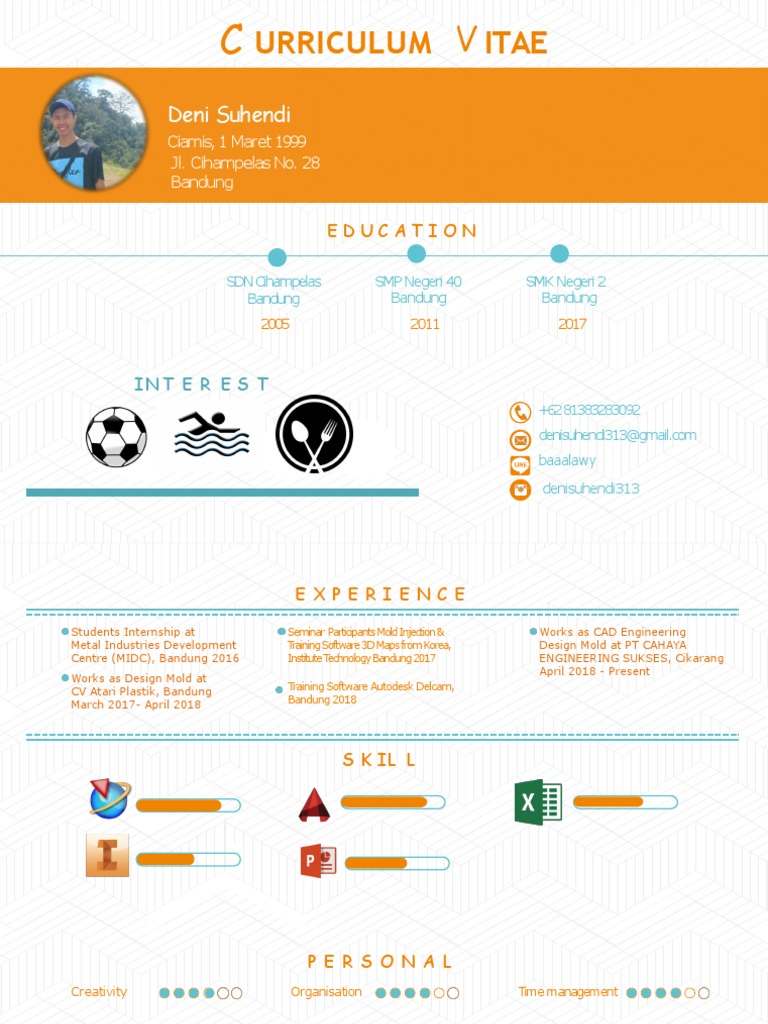 Urriculum Itae: Deni Suhendi | PDF