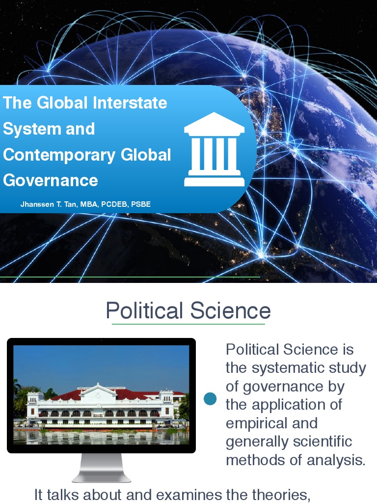 Chapter 3 - The Global Interstate System and Contemporary Global ...