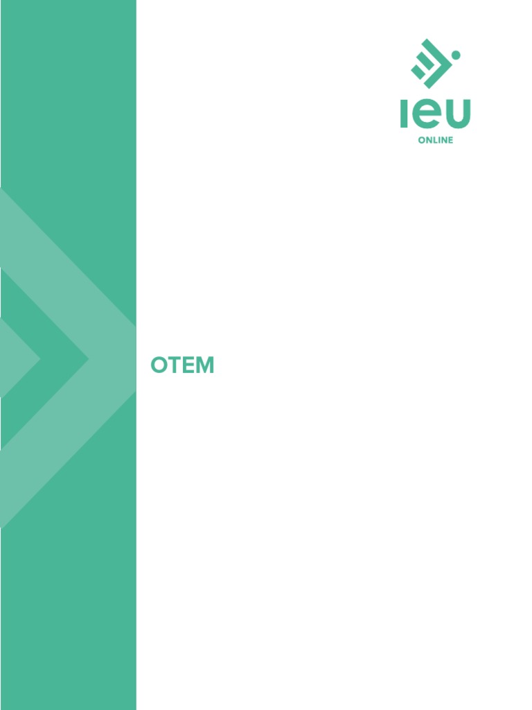 OTEM | PDF | Titulo academico | Educación avanzada