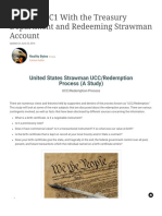 Affidavit of Status As Secured Party Template | PDF | Affidavit | Security Interest