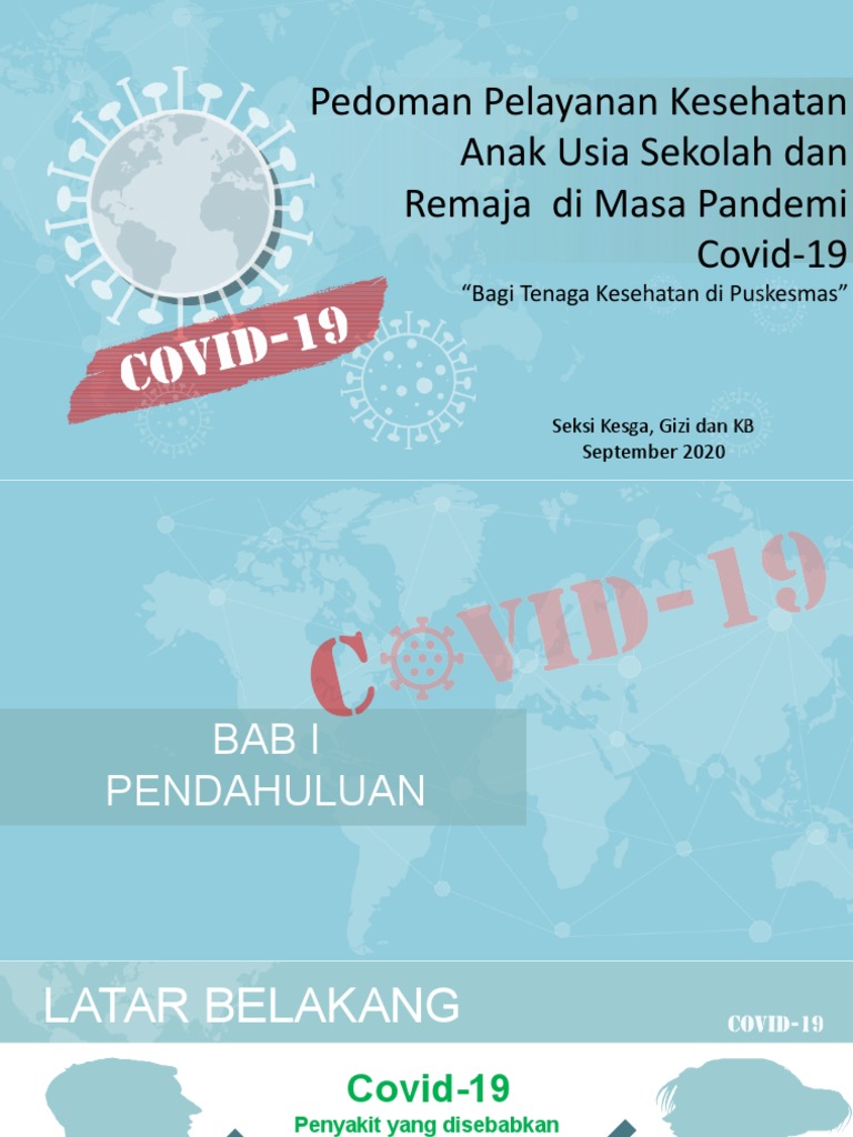 Pedoman Yankes Usekrem Di Masa Pandemi Covid-19 | PDF