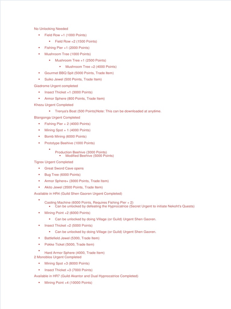 MHFU Pokke Farm Guide | PDF | Insects | Beehive