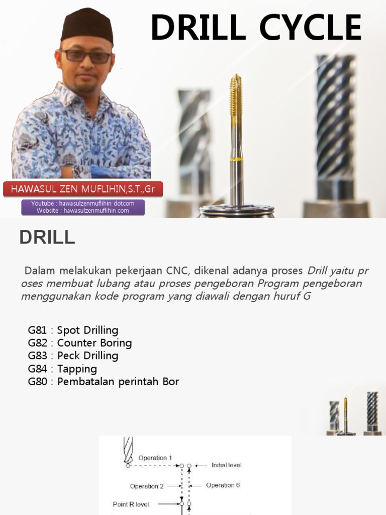 Drill Cycle CNC Milling | PDF