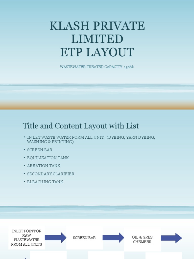 Etp Layout | PDF
