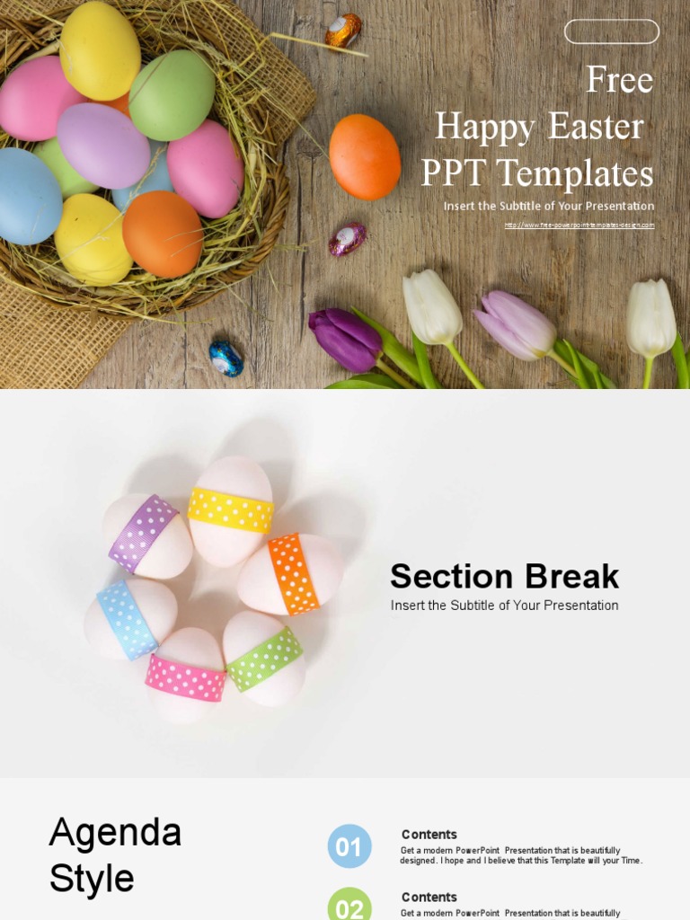 Happy Easter PowerPoint Templates | PDF | Microsoft Power Point | Page ...