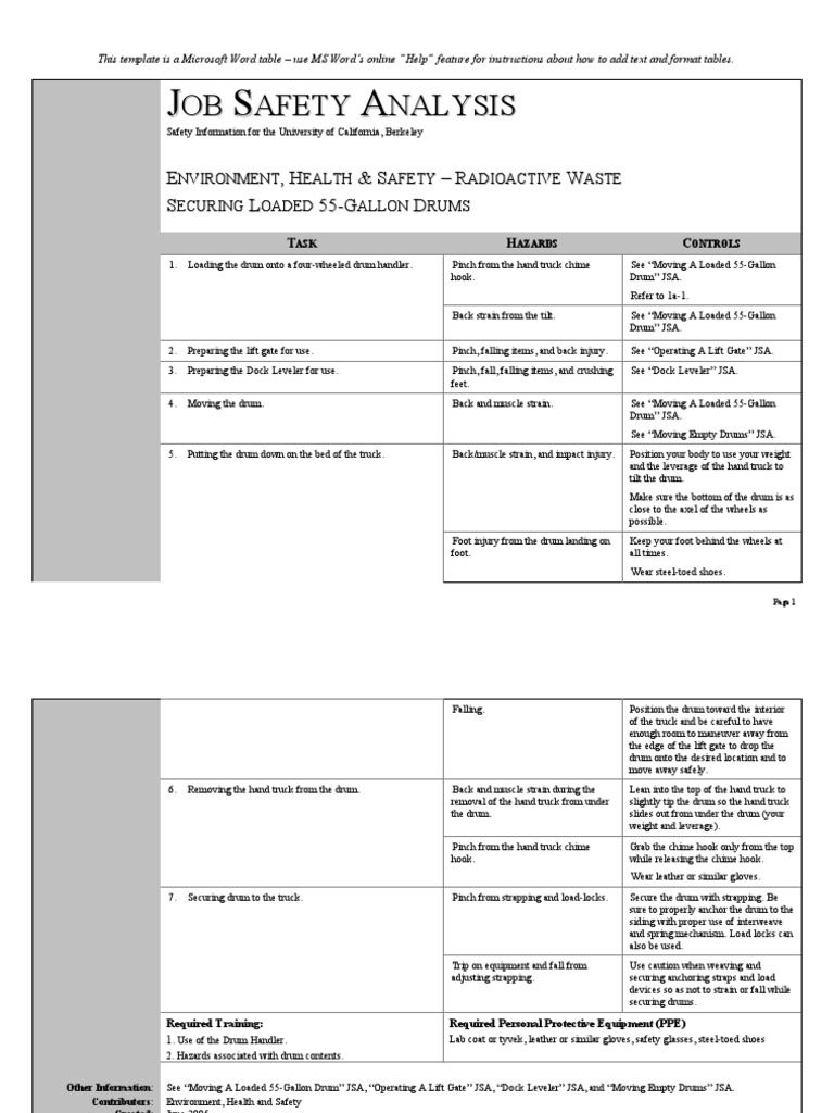 Ehs 2 HM 5 | PDF | Safety