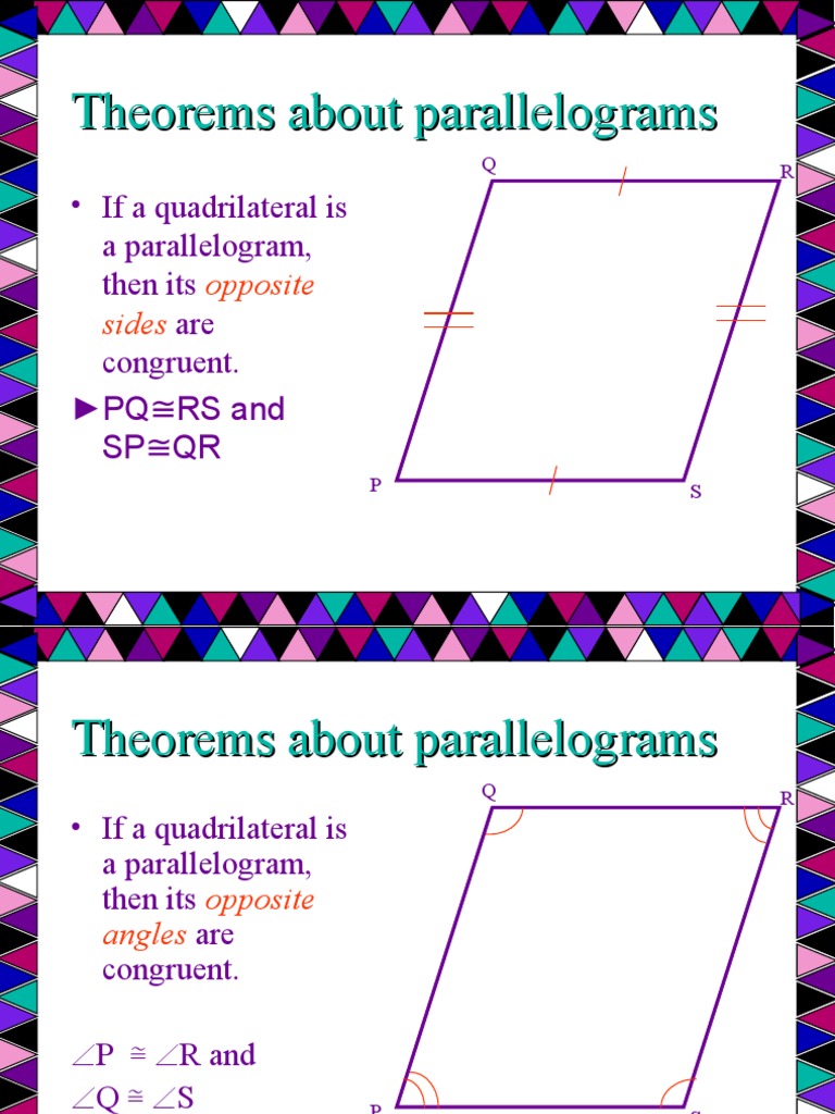 Parallelograms | PDF | Elementary Geometry | Teaching Mathematics