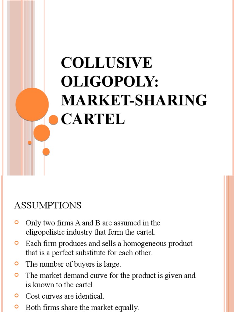 Collusive Oligopoly and Market Sharing | PDF