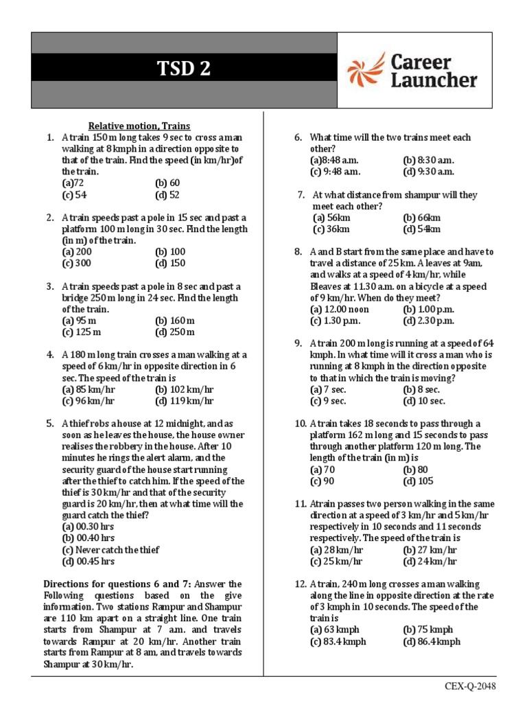 TSD 2 | PDF | Speed | Nature