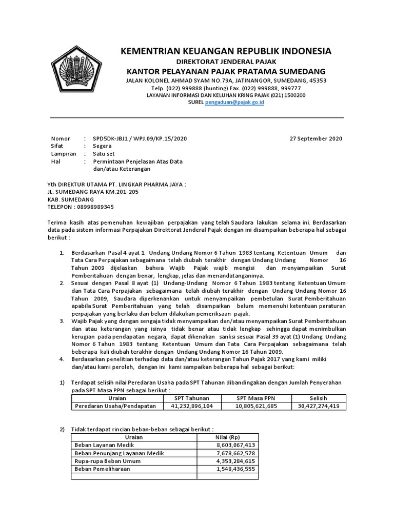 Kasus SP2DK | PDF