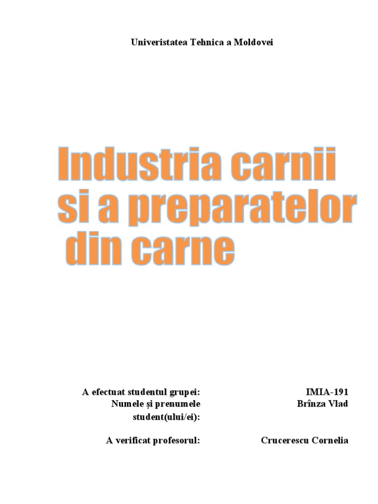 Industria Carnii | PDF