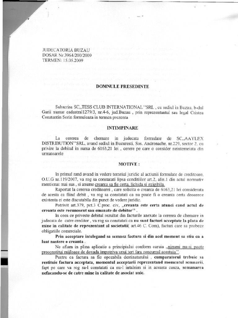 Intampinare | PDF