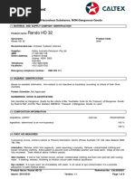 Material Safety Data Sheet: Veolia Water Systems (Gulf) FZC | PDF ...