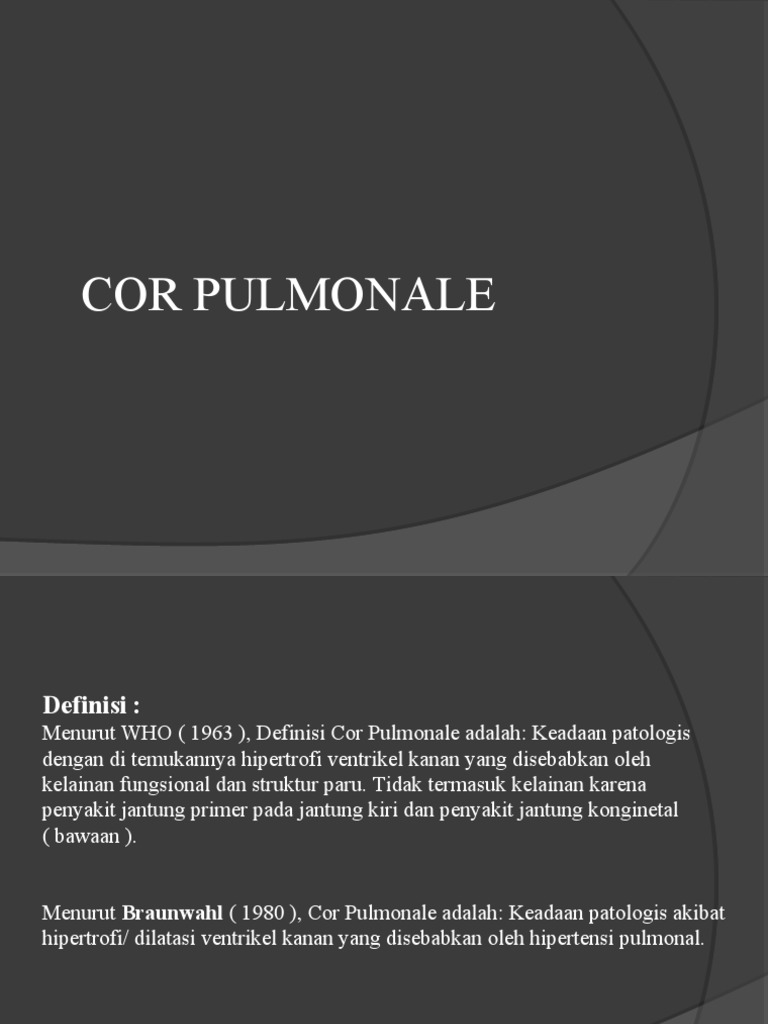 RADIOLOGI COR PULMONAl | PDF