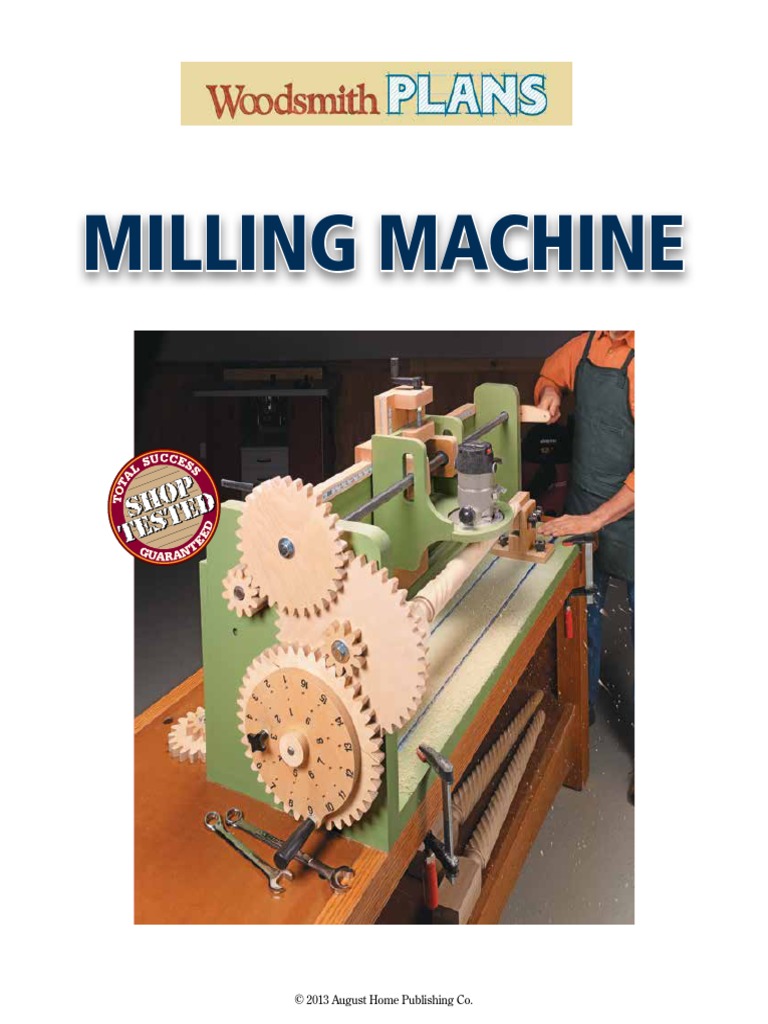 SN11524 - Router Jig Milling Machine | PDF | Screw | Gear
